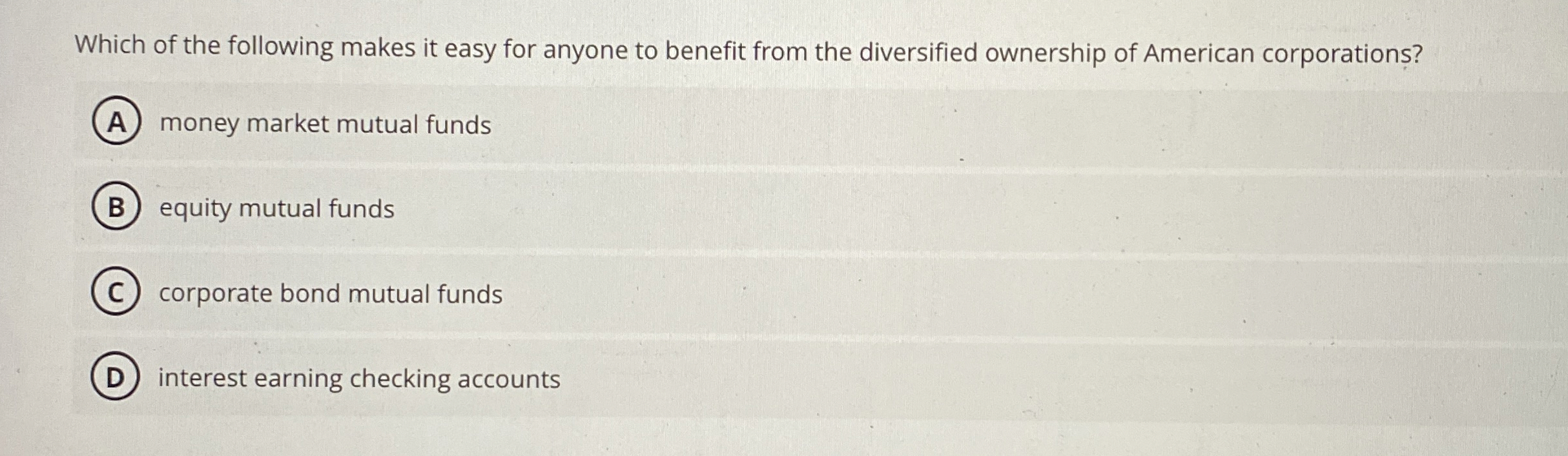 Solved Which of the following makes it easy for anyone to | Chegg.com
