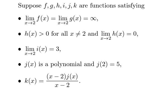 Solved Suppose f,g,h,i,j,k ﻿are functions | Chegg.com