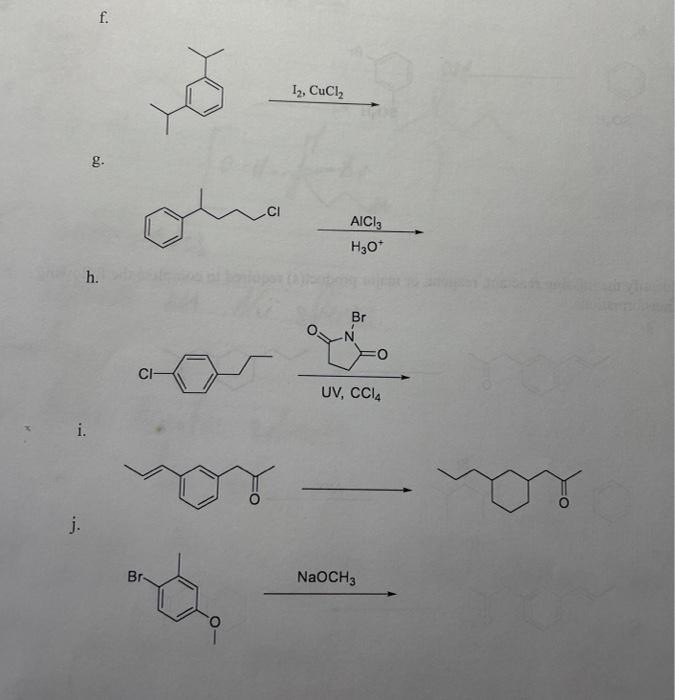 Solved 2. Identify the missing reactant, reagent, or major | Chegg.com