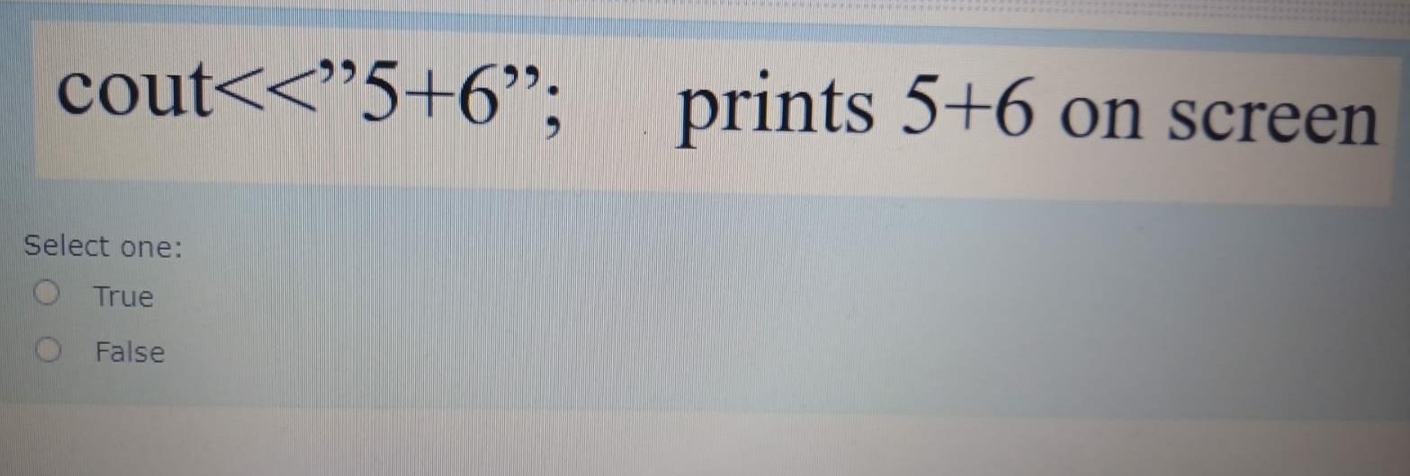 Solved Cout