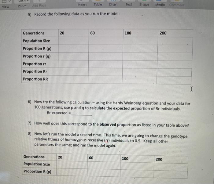 120 Insert Add Page Table Chart Text Zoom Shape Media | Chegg.com