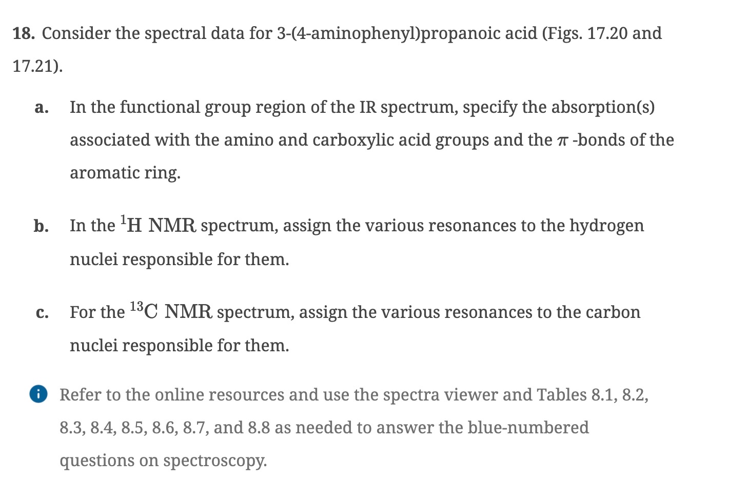 Solved Consider the spectral data for | Chegg.com