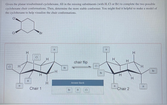 Solved Draw a planar structure for the compound using dashed | Chegg.com