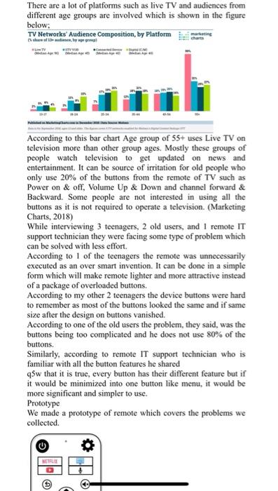 Solved There are a lot of platforms such as live TV and | Chegg.com