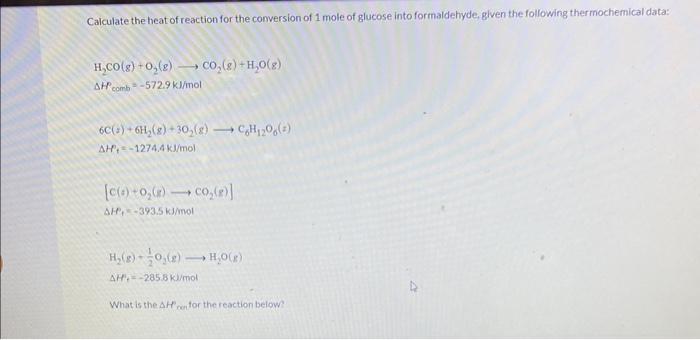 Solved Calculate the heat of reaction for the conversion of | Chegg.com