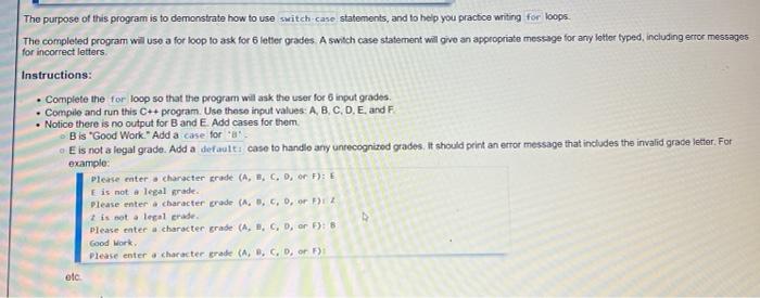 Solved * * mex1_caseswitch.cpp X 1 v /***** 2 3 FileName: | Chegg.com
