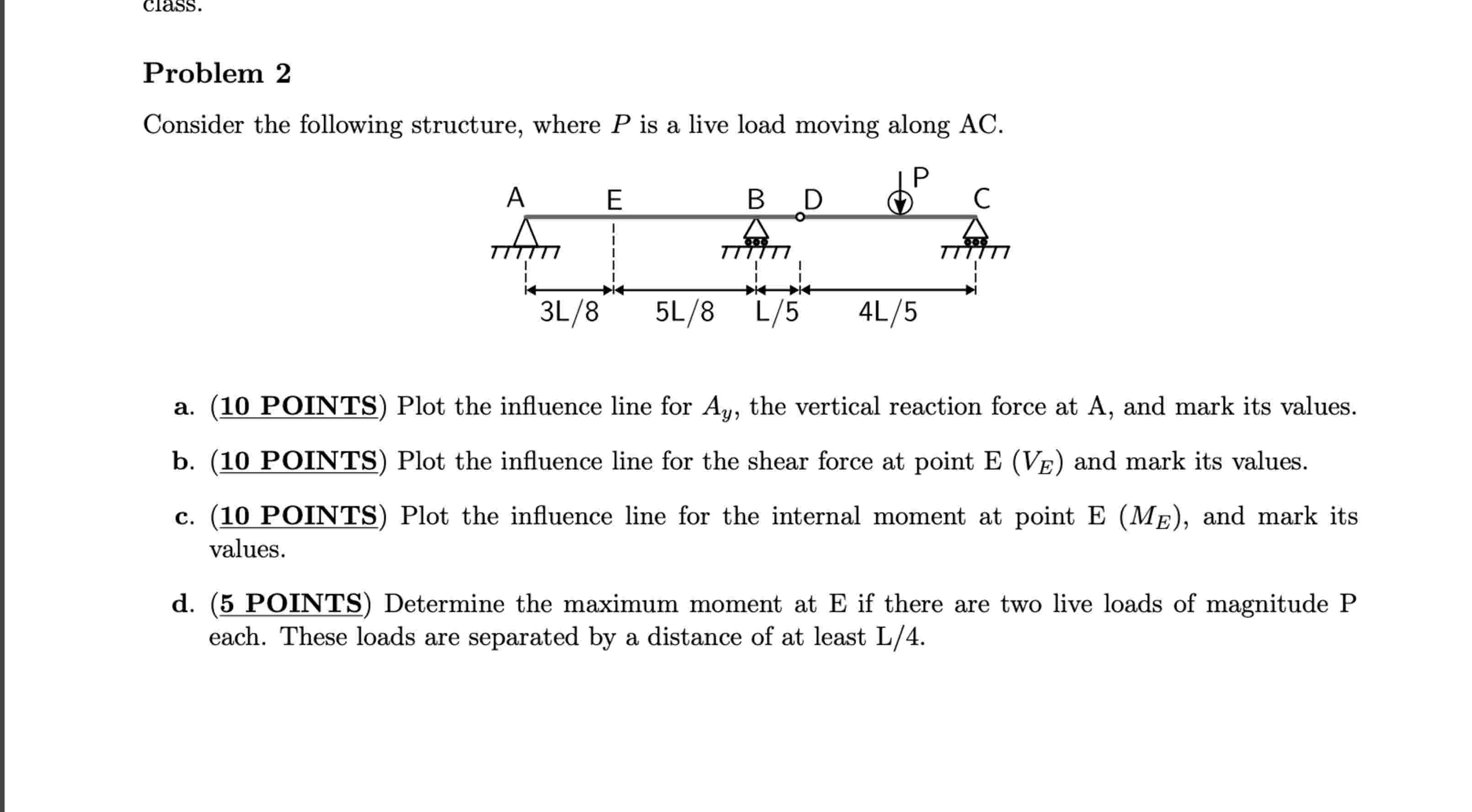 Solved class.Problem 2Consider the following structure, | Chegg.com