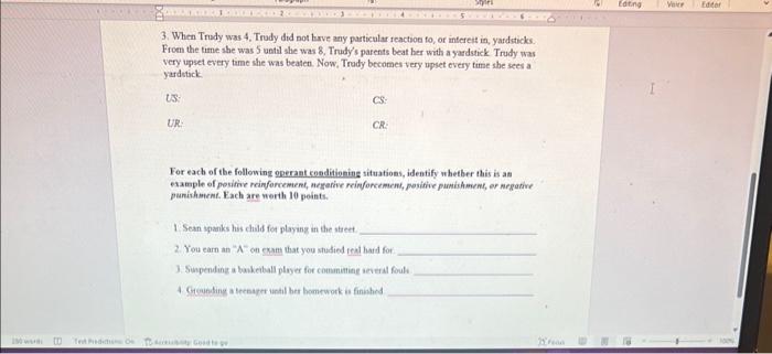 Solved Identify the components of classical conditioning in | Chegg.com