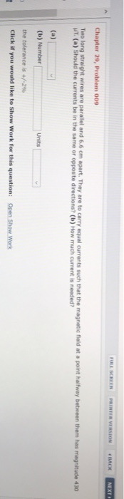 Solved FULL SCREEN PRINTER VERSION RACK NEXT Chapter 29, | Chegg.com