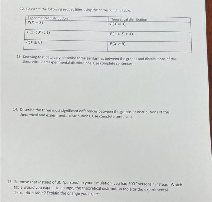 Solved Lab 5-Discrete probability distributions This lab | Chegg.com