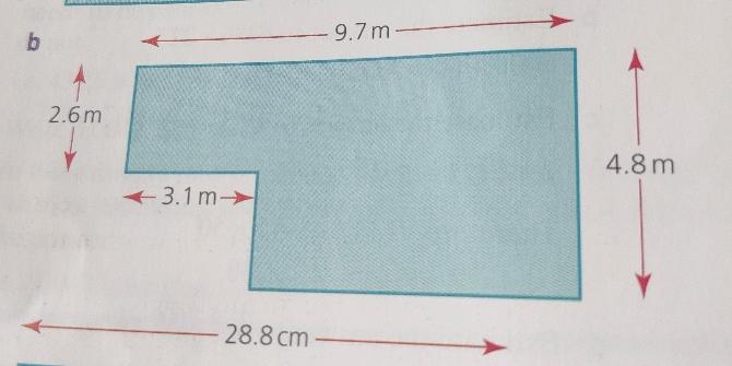 Solved Calculate the Area of an irregular shape | Chegg.com