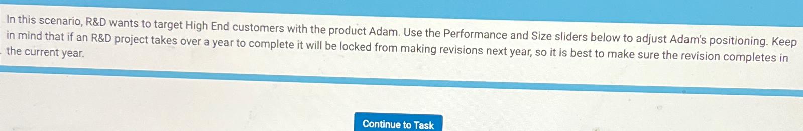 Solved In this scenario, R&D wants to target High End | Chegg.com