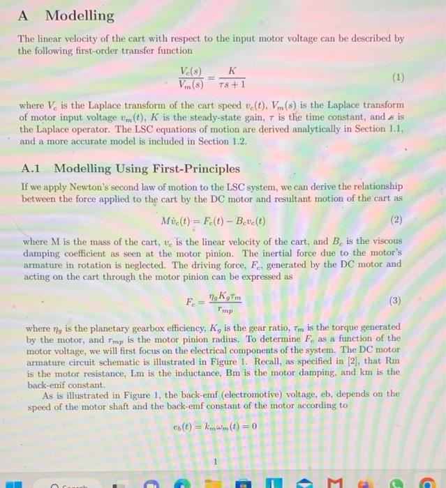 Solved 2.1 Task 1: Comparing Two Models Using | Chegg.com