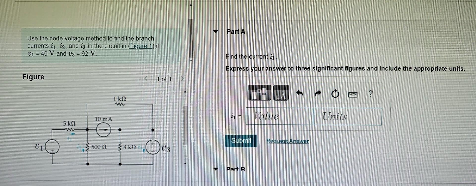 Solved Use the node-voltage method to find the branch | Chegg.com