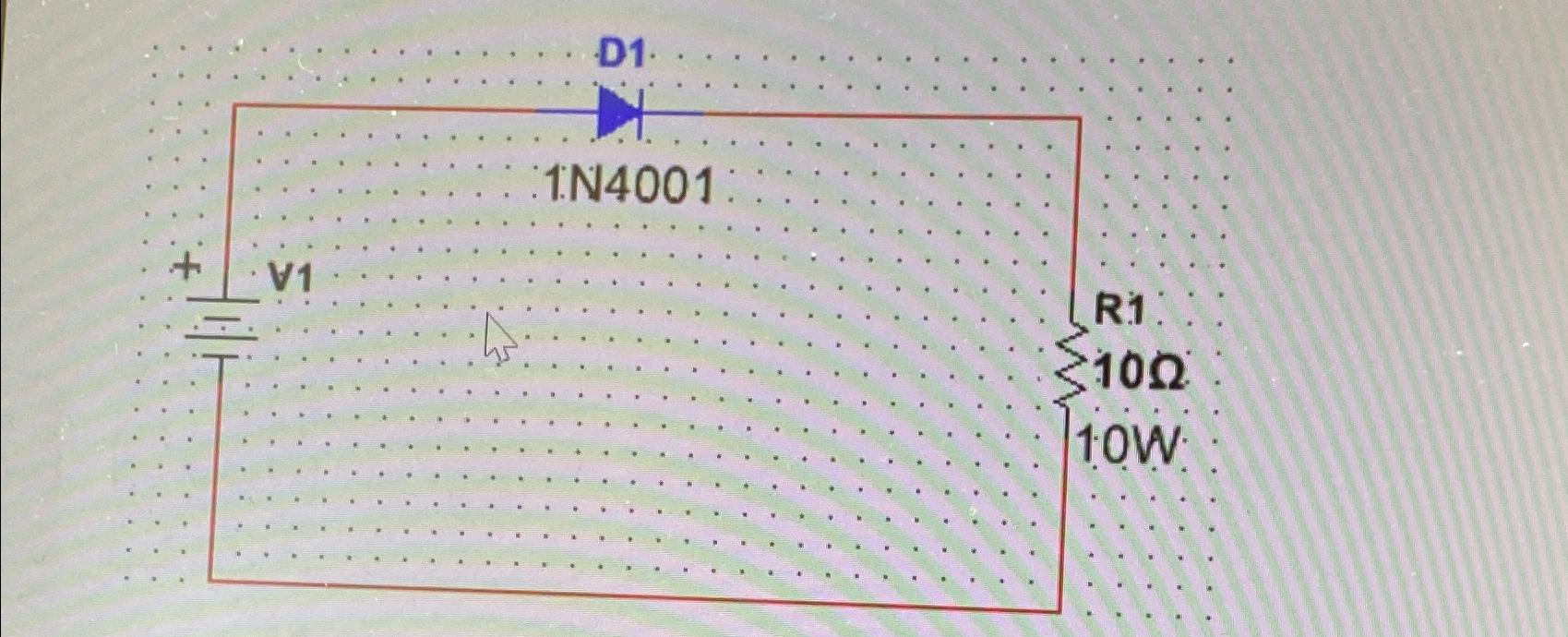 Solved 1.what minimum wattage does the the 10ohm resistor | Chegg.com