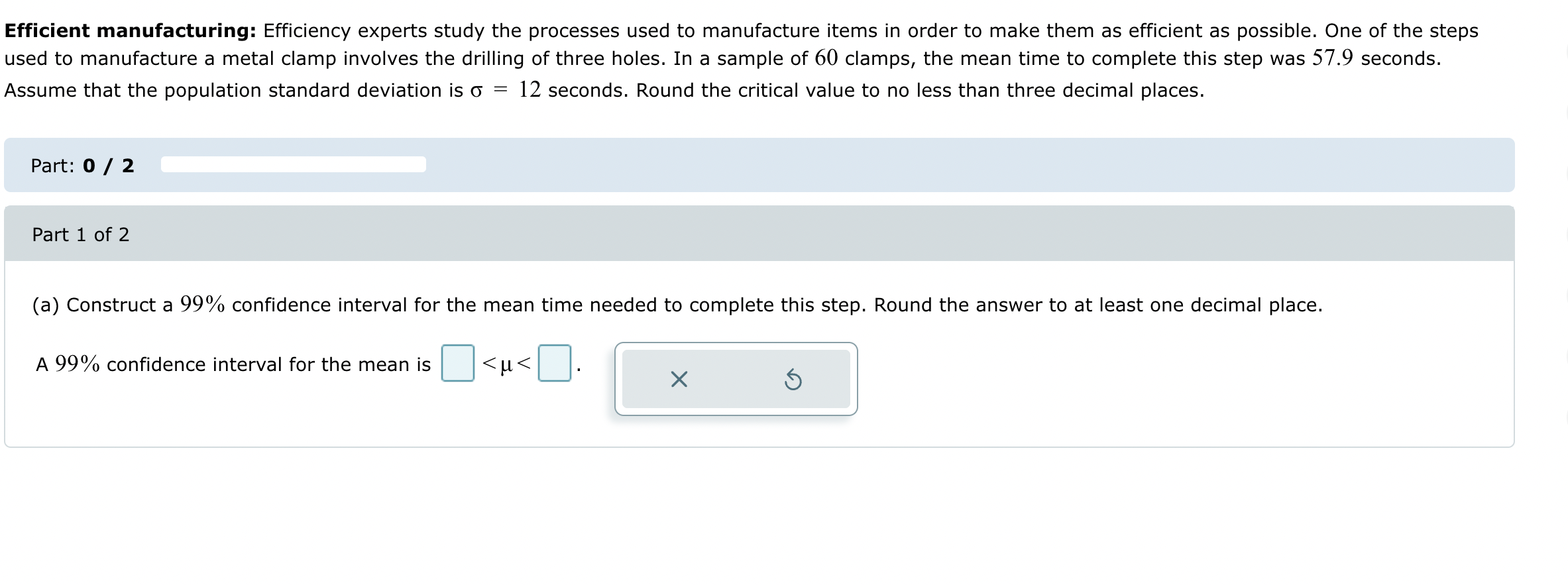 Solved Efficient manufacturing: Efficiency experts study the | Chegg.com