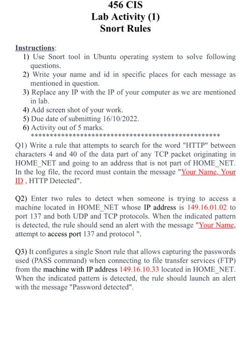 Solved course Security breach managementprogram: Ubuntu - ( | Chegg.com