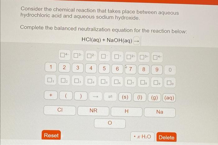 [Solved]: Consider the chemical reaction that takes place b