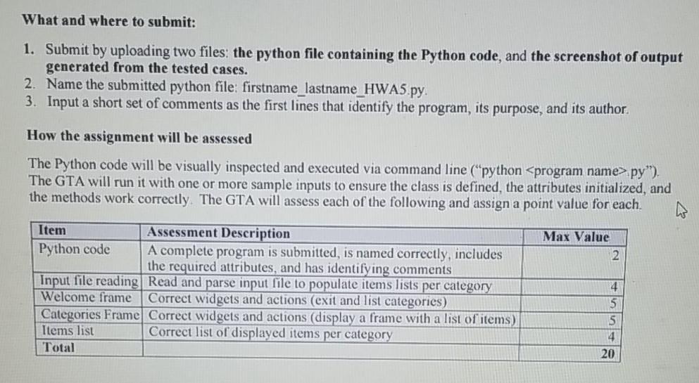 Solved In this assignment you will create a GUI interface | Chegg.com