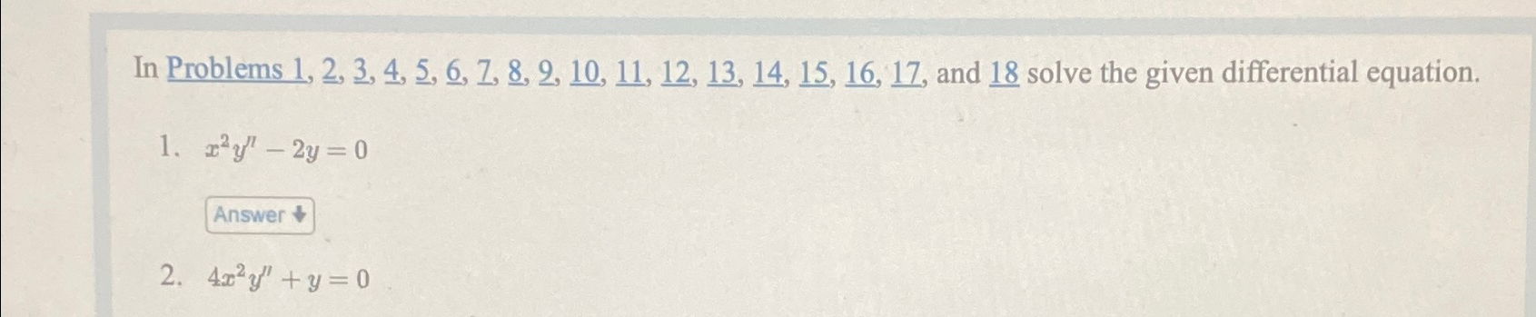 Solved In Problems | Chegg.com