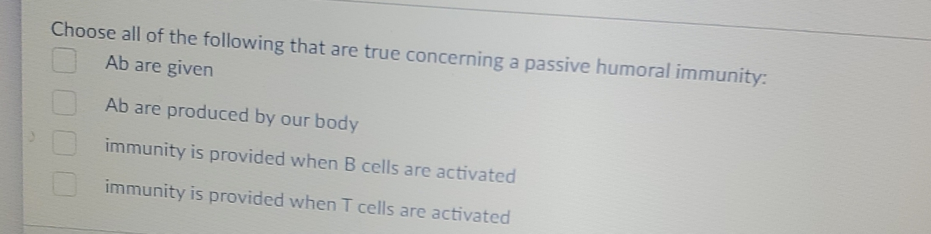 Solved Choose all of the following that are true concerning | Chegg.com