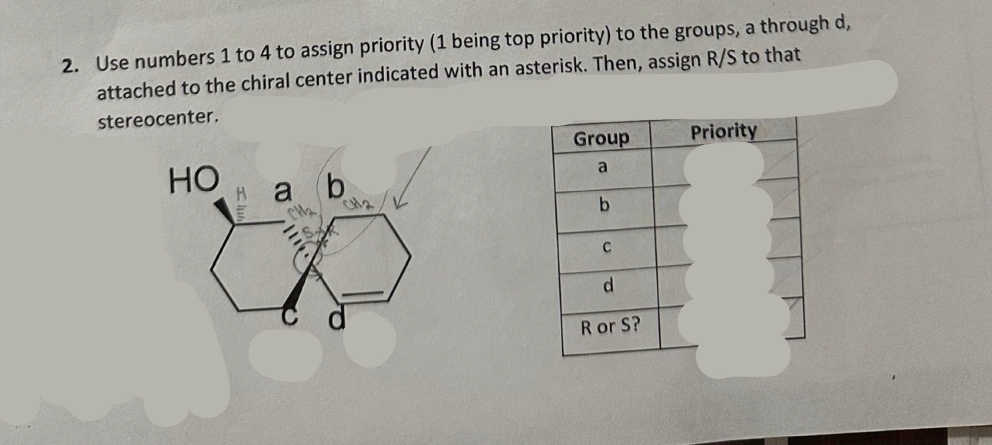 Solved Use numbers 1 ﻿to 4 ﻿to assign priority ( 1 ﻿being | Chegg.com