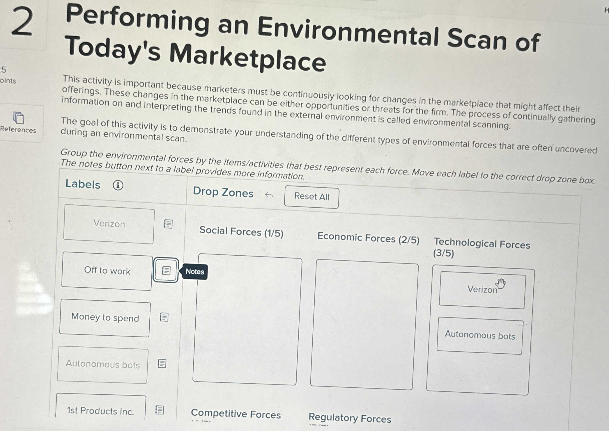Solved 2Performing an Environmental Scan of Today's | Chegg.com