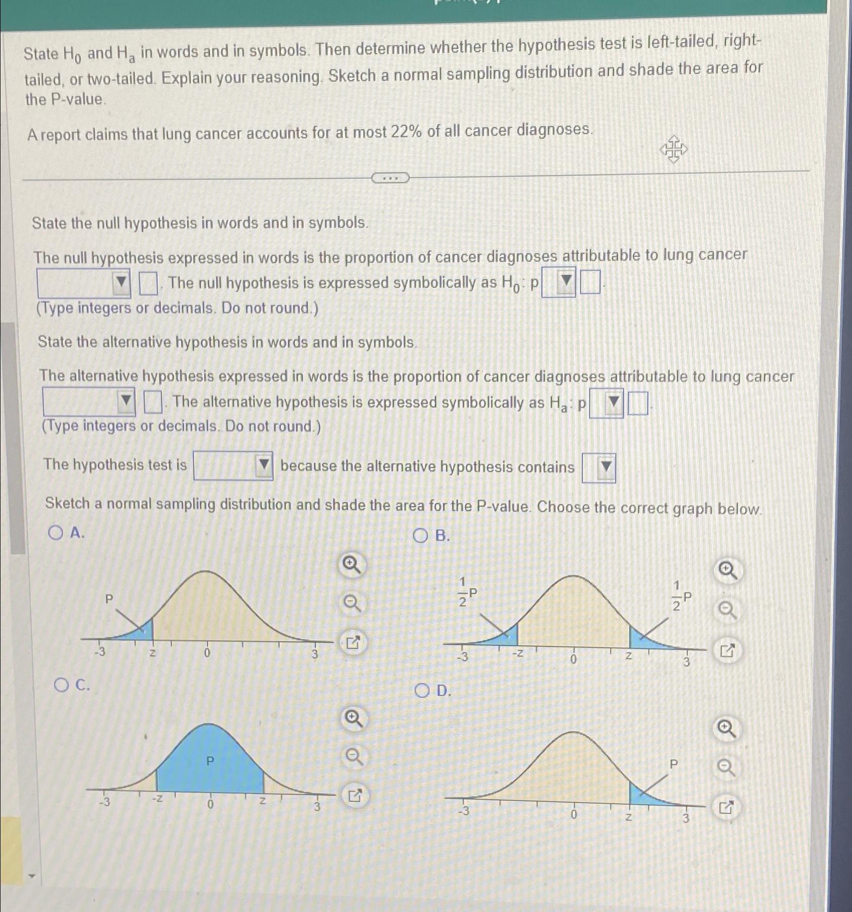 Solved State H0 ﻿and Ha ﻿in words and in symbols. Then | Chegg.com