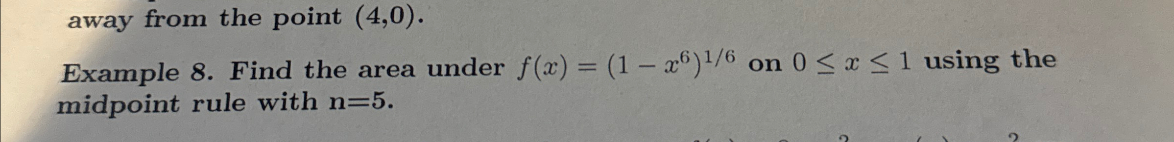 Solved Find the area under f(x)=(1-x6)16 ﻿on 0≤x≤1 ﻿using | Chegg.com