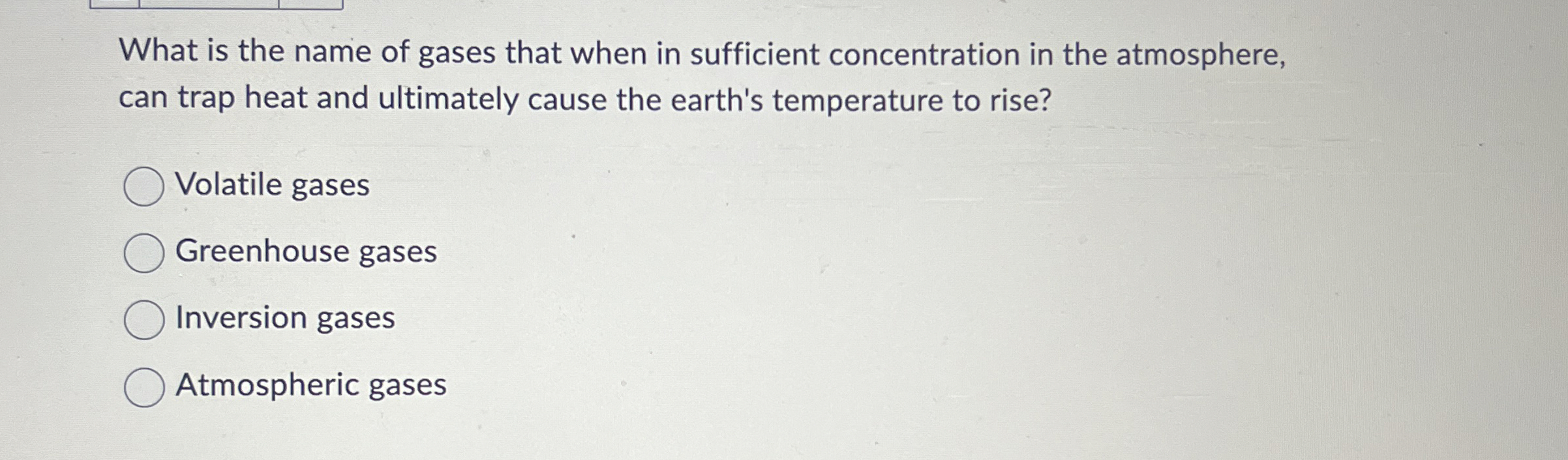 Solved What is the name of gases that when in sufficient | Chegg.com