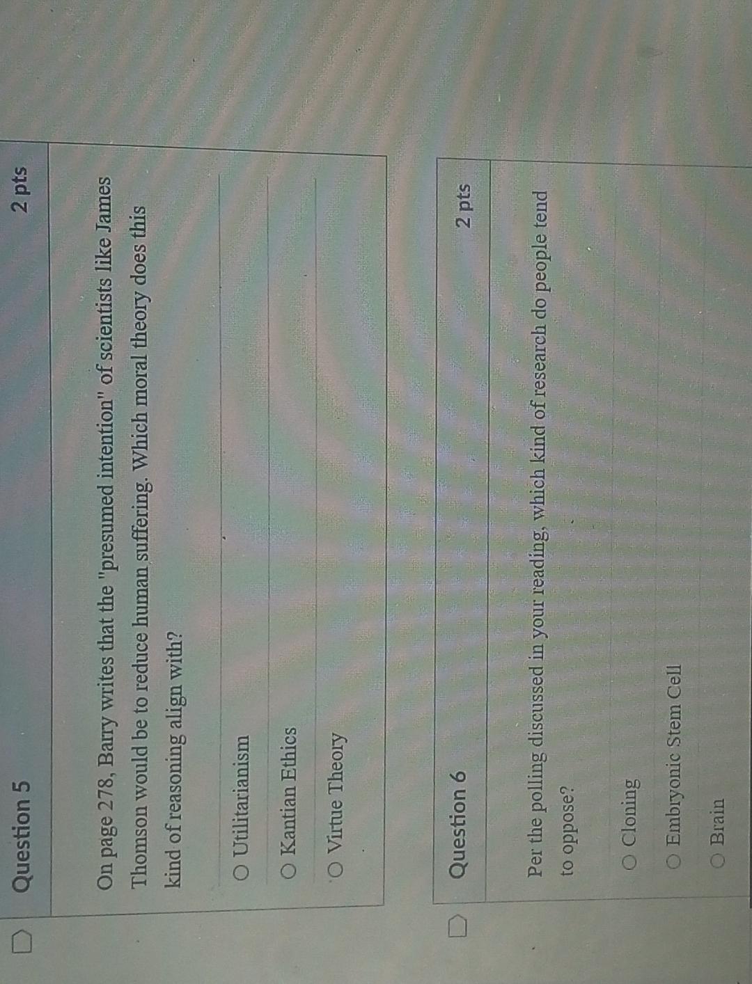 Solved What morally problematic act is required in certain | Chegg.com