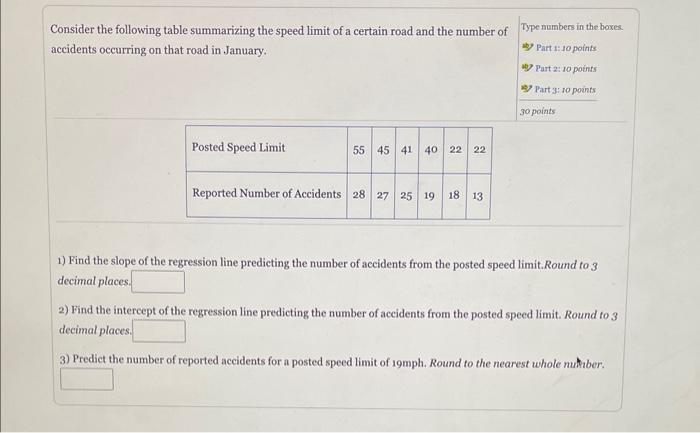 Solved Consider the following table summarizing the speed | Chegg.com