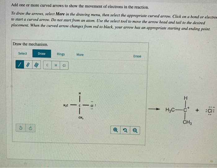 Solved Add One Or More Curved Arrows To Show The Movement Of