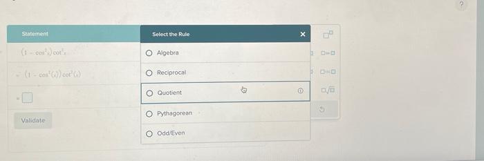Solved Note that each statement must be based on a Rule | Chegg.com