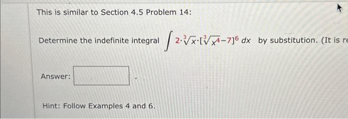 Solved This is similar to Section 4.5 Problem 14: Determine | Chegg.com