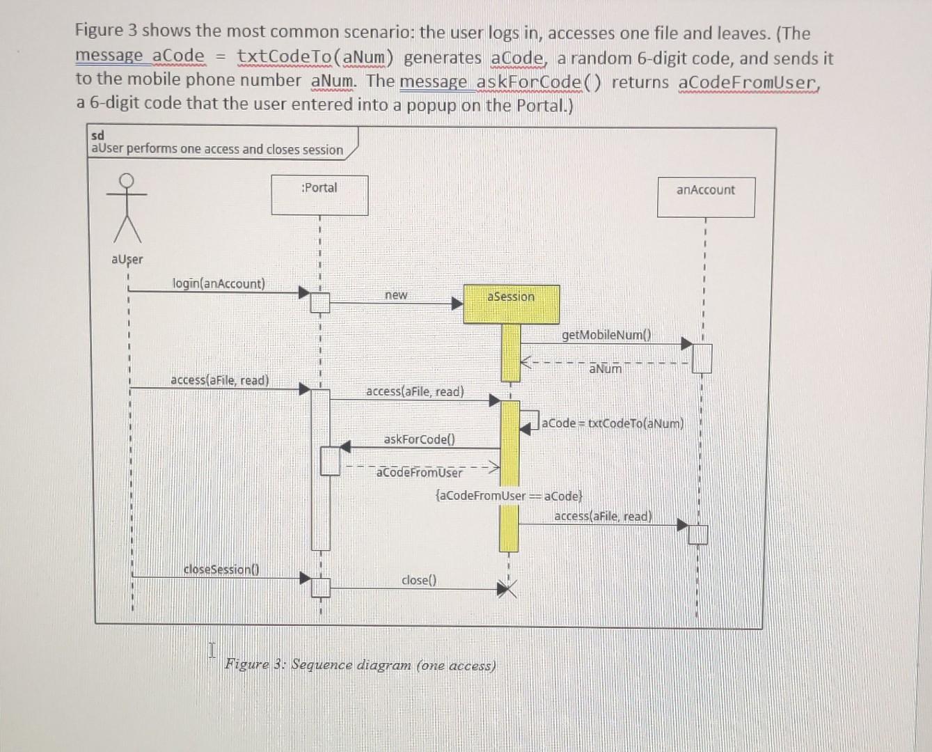 Solved System description Figure 1 below shows the class | Chegg.com