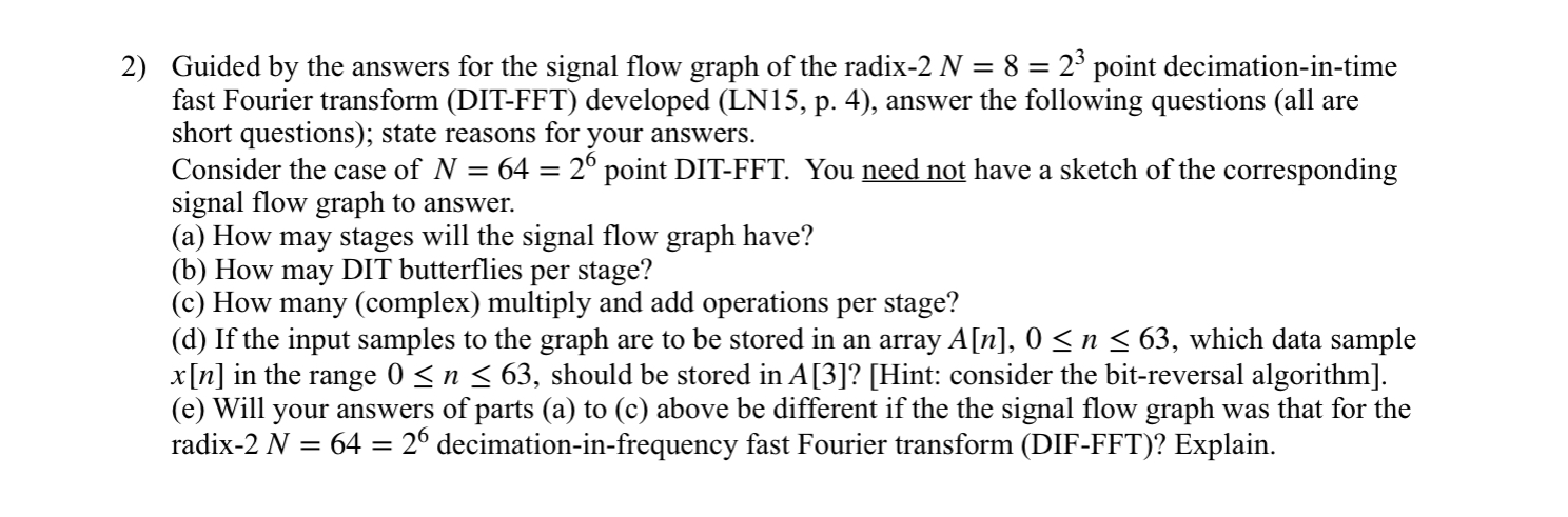 Solved Guided by the answers for the signal flow graph of | Chegg.com