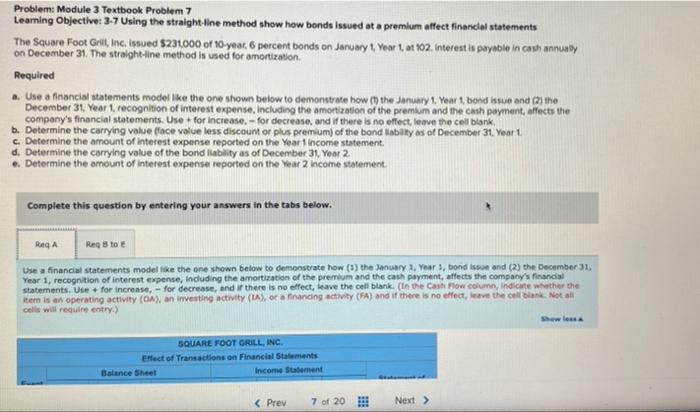 Solved Problem: Module 3 Textbook Problem 7 Learning | Chegg.com