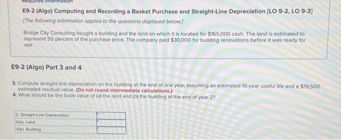 Solved E9-2 (Algo) Computing and Recording a Basket Purchase | Chegg.com
