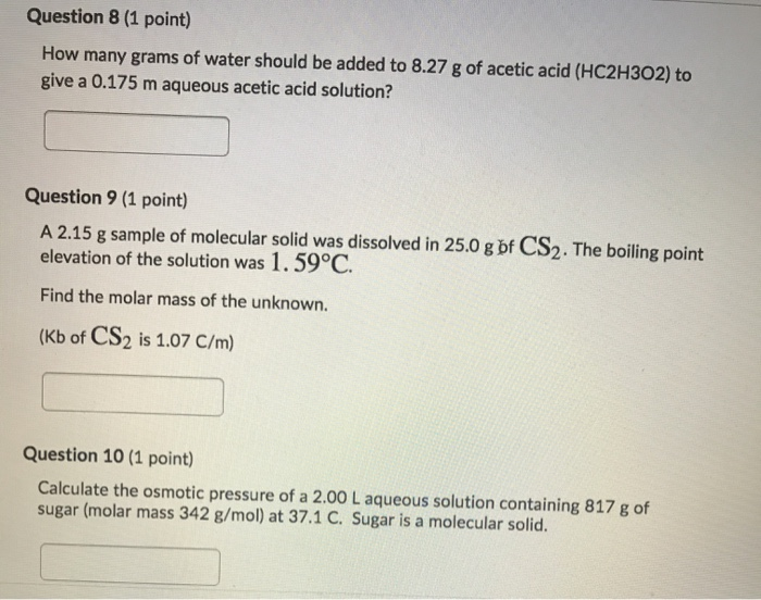 Solved Question 5 (1 point) The mole fraction of ammonia in | Chegg.com