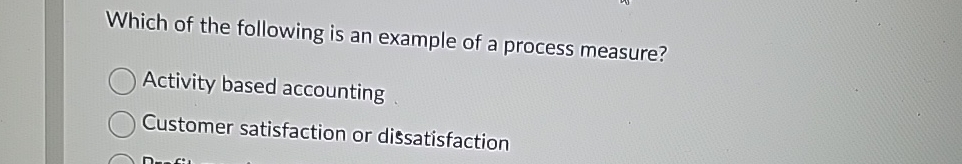Solved Which of the following is an example of a process | Chegg.com