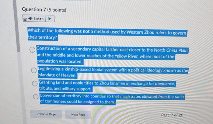Legitimizing a kinship-based feudal system with a | Chegg.com