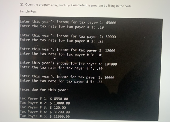 Solved c++ code for prompts provided in comments. Sort of a | Chegg.com