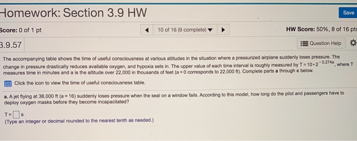 Solved Homework Section 3 9 Hw Save Where T Score 0 Of 1