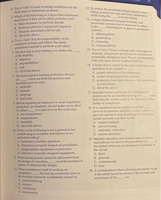 Solved multiple choice/ fill in the blank...... Just looking | Chegg.com