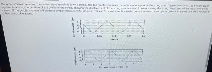 Solved 1. what is the wavelength of the wave?2. what is the | Chegg.com