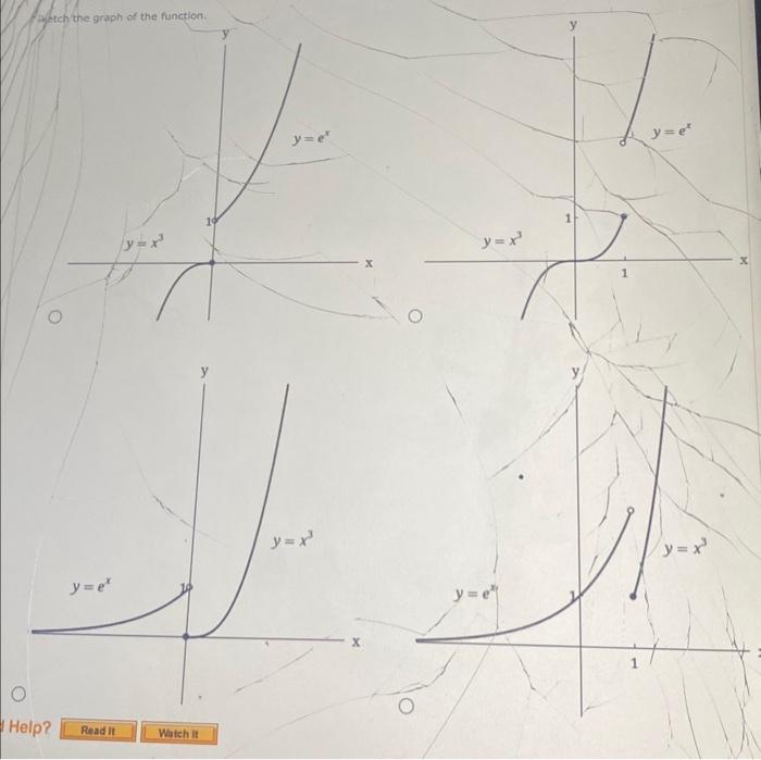 Solved Consider the following. f(x)={exx3 if x