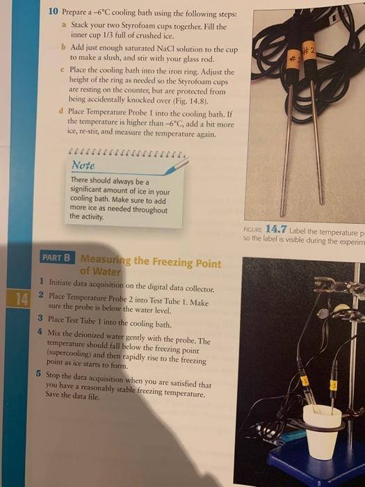 Solved Procedure erials chloride, Naci water in a wash | Chegg.com