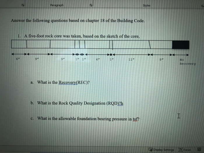 Solved Paragraph Styles Answer the following questions based | Chegg.com