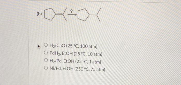 Solved Specify the missing compounds and/or reagents in each | Chegg.com